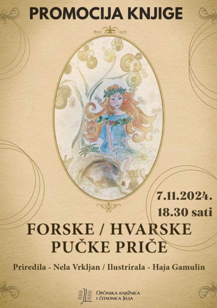 Promocija knjige “Forske pučke priče” – Večer posvećena hvarskoj ...
